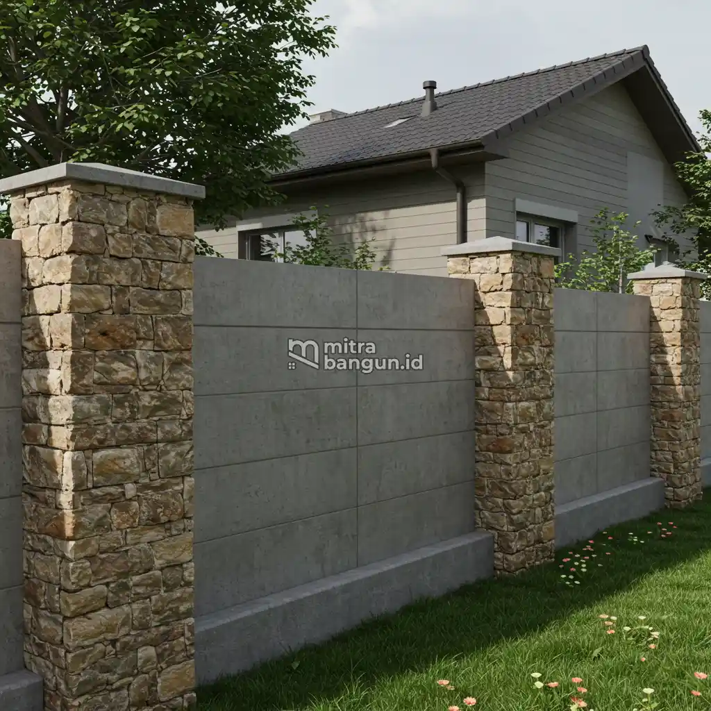 14 Variasi Pagar Tembok: Lengkap Ada Roster dan Lainnya!