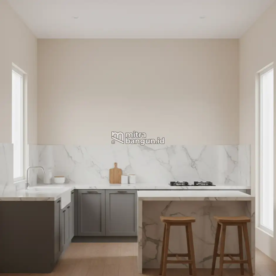13 Model Dapur Minimalis Modern Terbaru yang Mewah 2026 - Mitrabangun.id