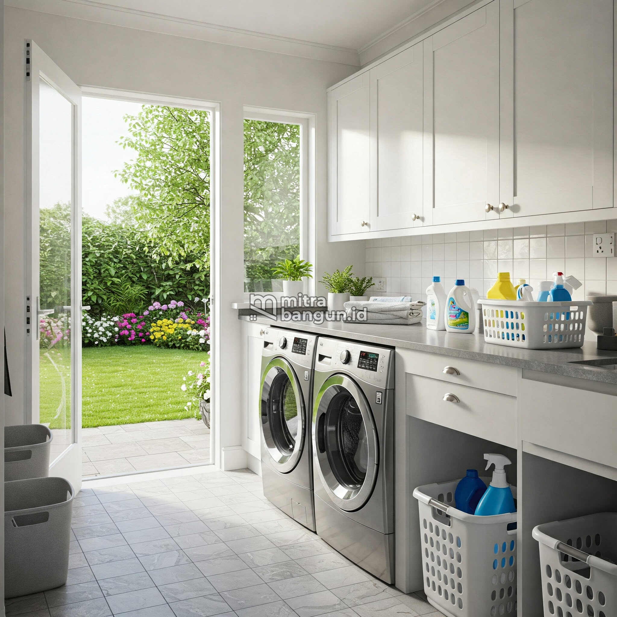 7 Desain Tempat Cuci Baju Outdoor: Fungsional dan Minimalis!