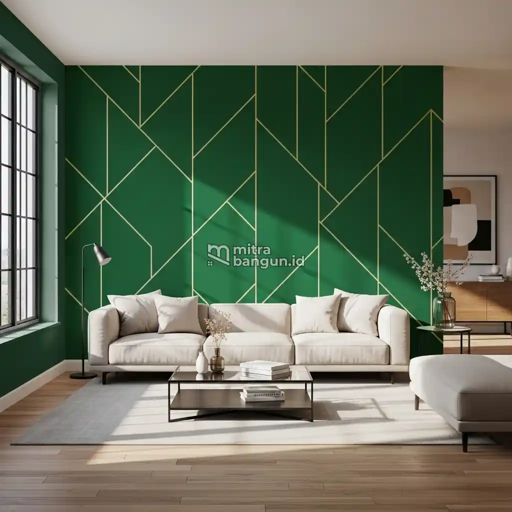 18 Macam Cat Rumah Warna Hijau (Elegan, Pastel, dan Lembut)