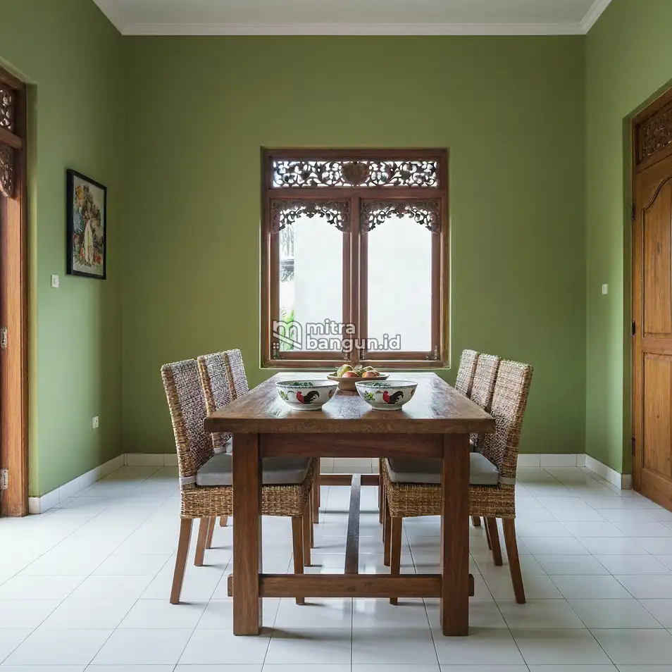 18 Macam Cat Rumah Warna Hijau (Elegan, Pastel, dan Lembut)