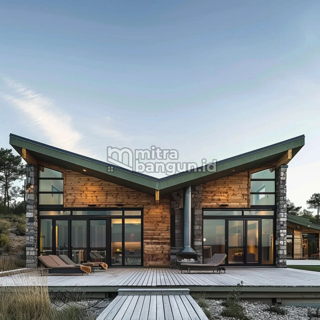 15 Macam-Macam Bentuk Atap Rumah Modern yang Memesona - Mitrabangun.id