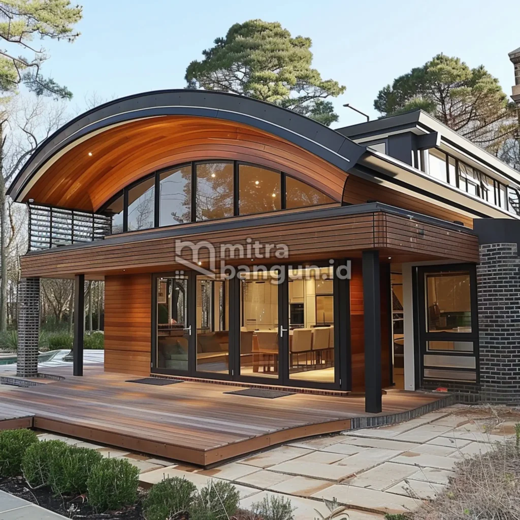 15 Macam-Macam Bentuk Atap Rumah Modern yang Memesona - Mitrabangun.id