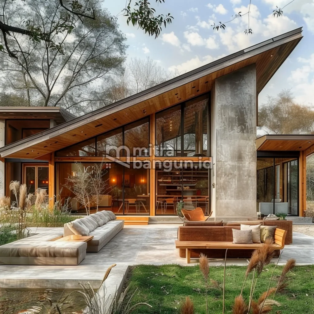 15 Macam-Macam Bentuk Atap Rumah Modern yang Memesona - Mitrabangun.id