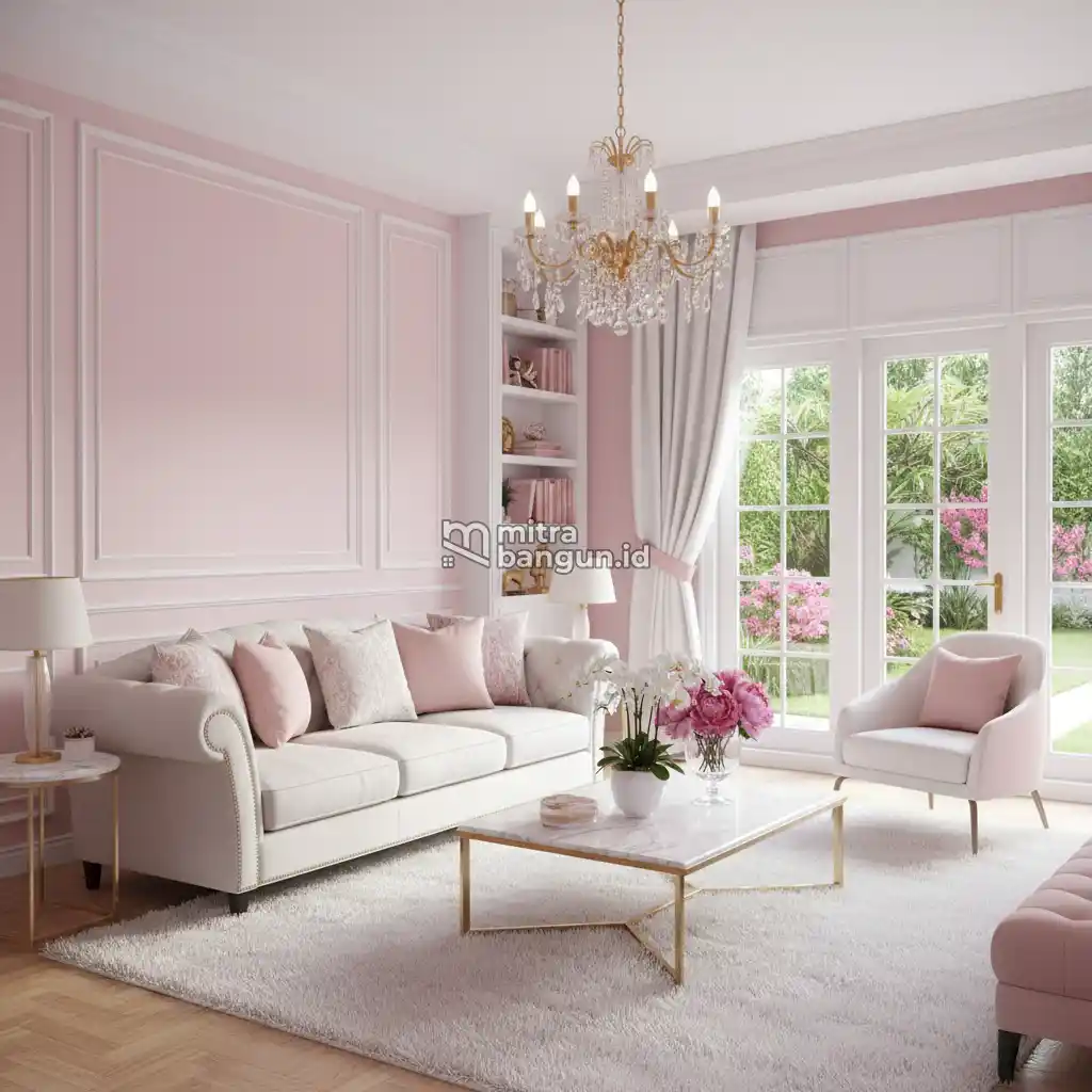 Rumah Cantik dengan Sentuhan Pink: Perpaduan Kombinasi Serasi ...