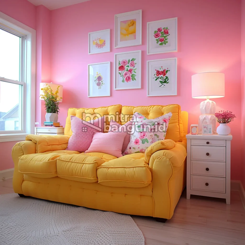 Rumah Cantik dengan Sentuhan Pink: Perpaduan Kombinasi Serasi ...