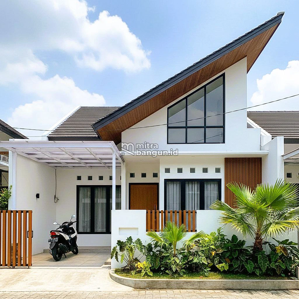 9 Rumah Putih sebagai Inspirasi Rumah Masyarakat - Mitrabangun.id