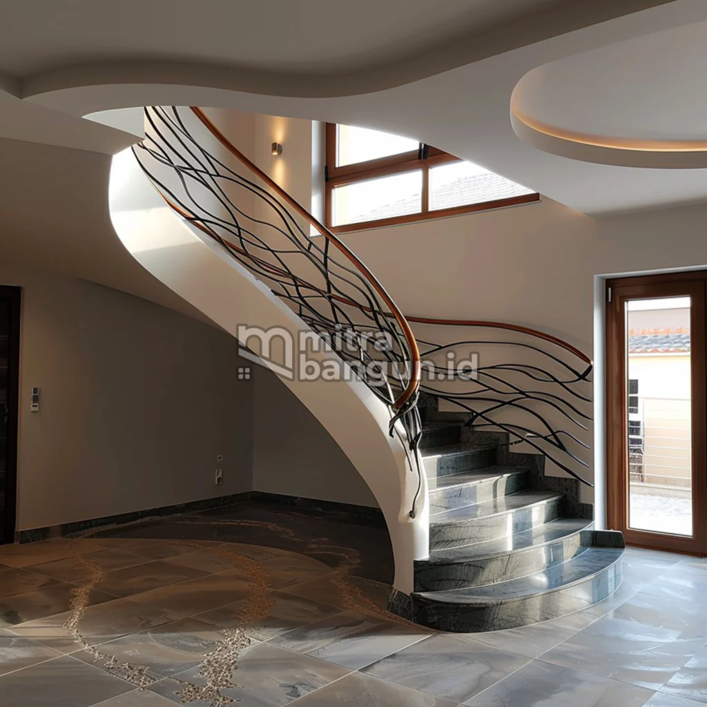 Pengertian dan Inspirasi Model Railing Tangga Minimalis - Mitrabangun.id
