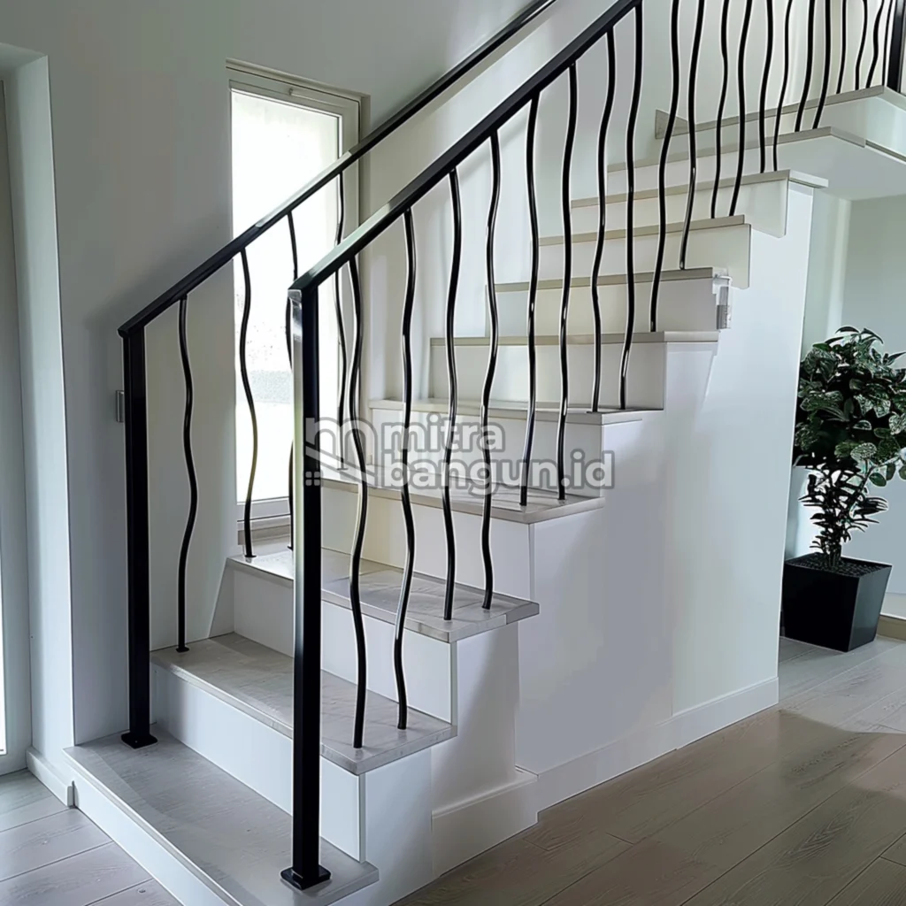 Pengertian dan Inspirasi Model Railing Tangga Minimalis - Mitrabangun.id