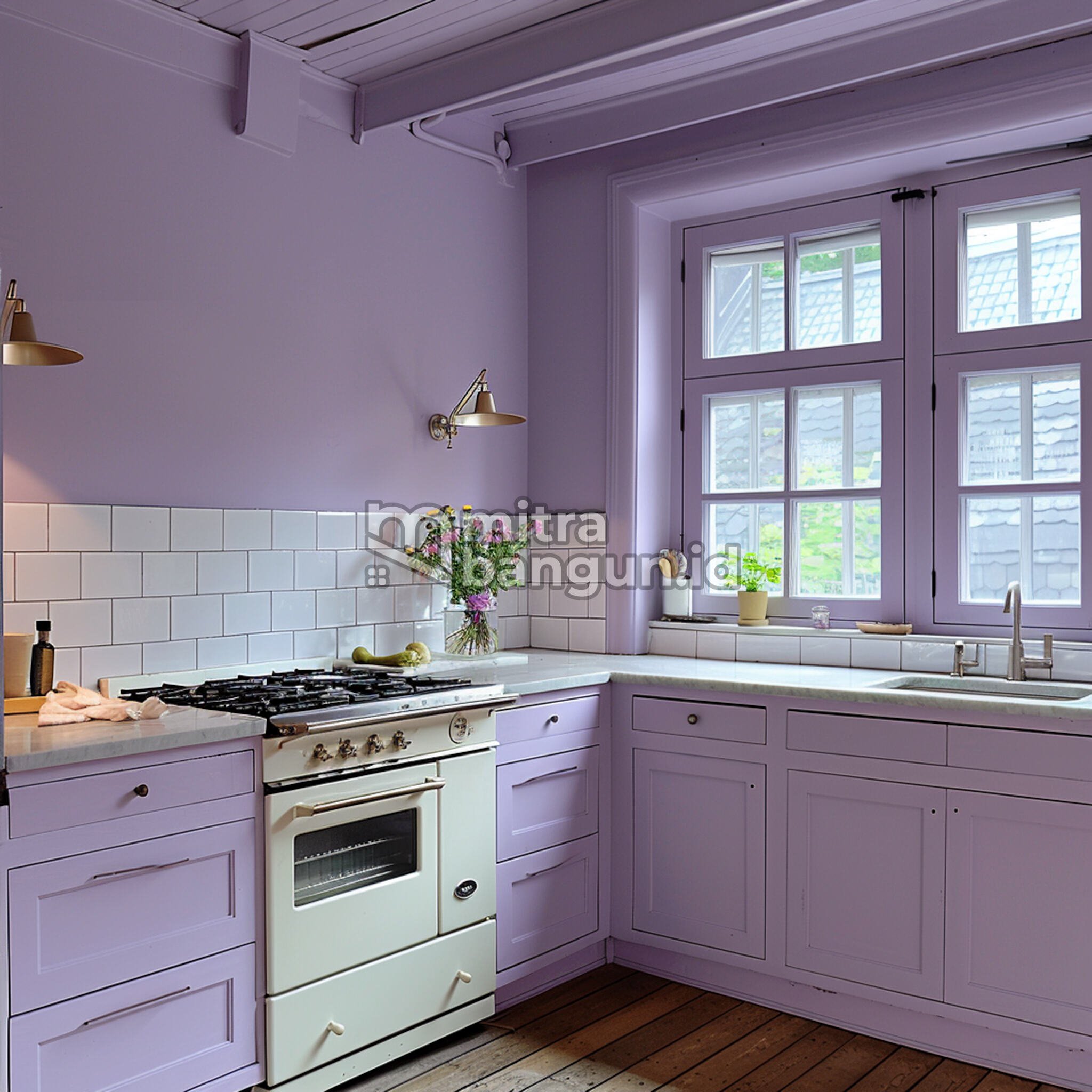 Macam-Macam Warna Cat Rumah Ungu Beserta Penjelasannya - Mitrabangun.id