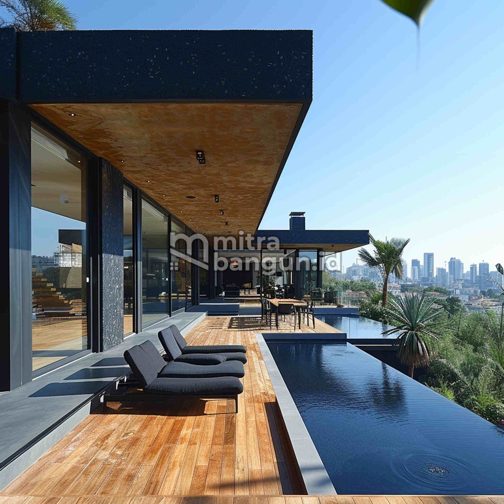 Model Teras Rumah Panjang ke Samping, Ada 12 Contohnya!