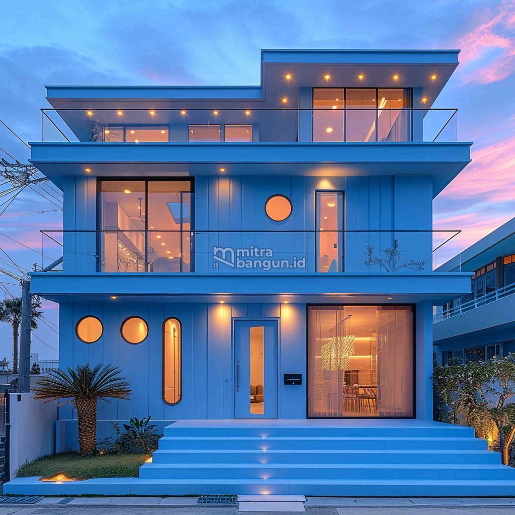 15 Warna Cat Luar Rumah Terkini yang Sejuk dan Modern
