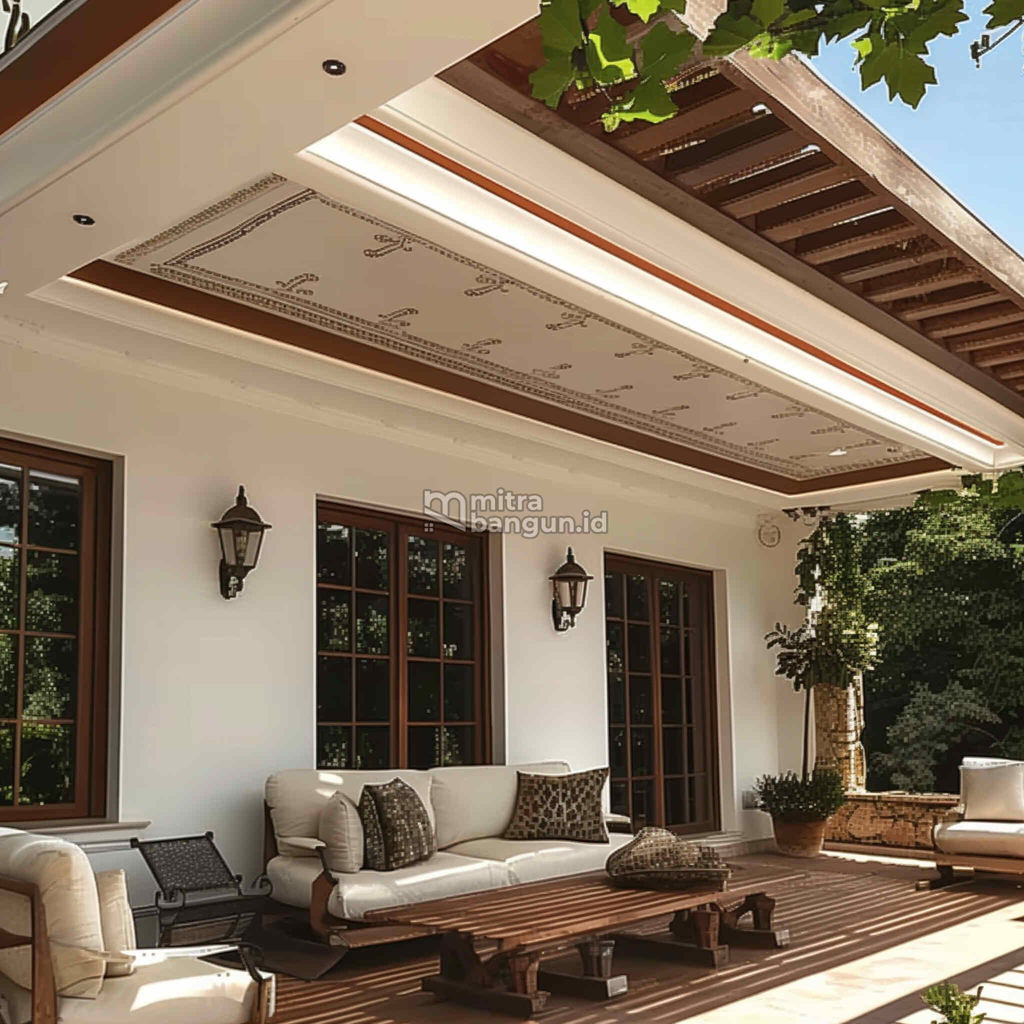 Butuh Ide? Ini 9 Model Plafon Teras Luar yang Inspiratif