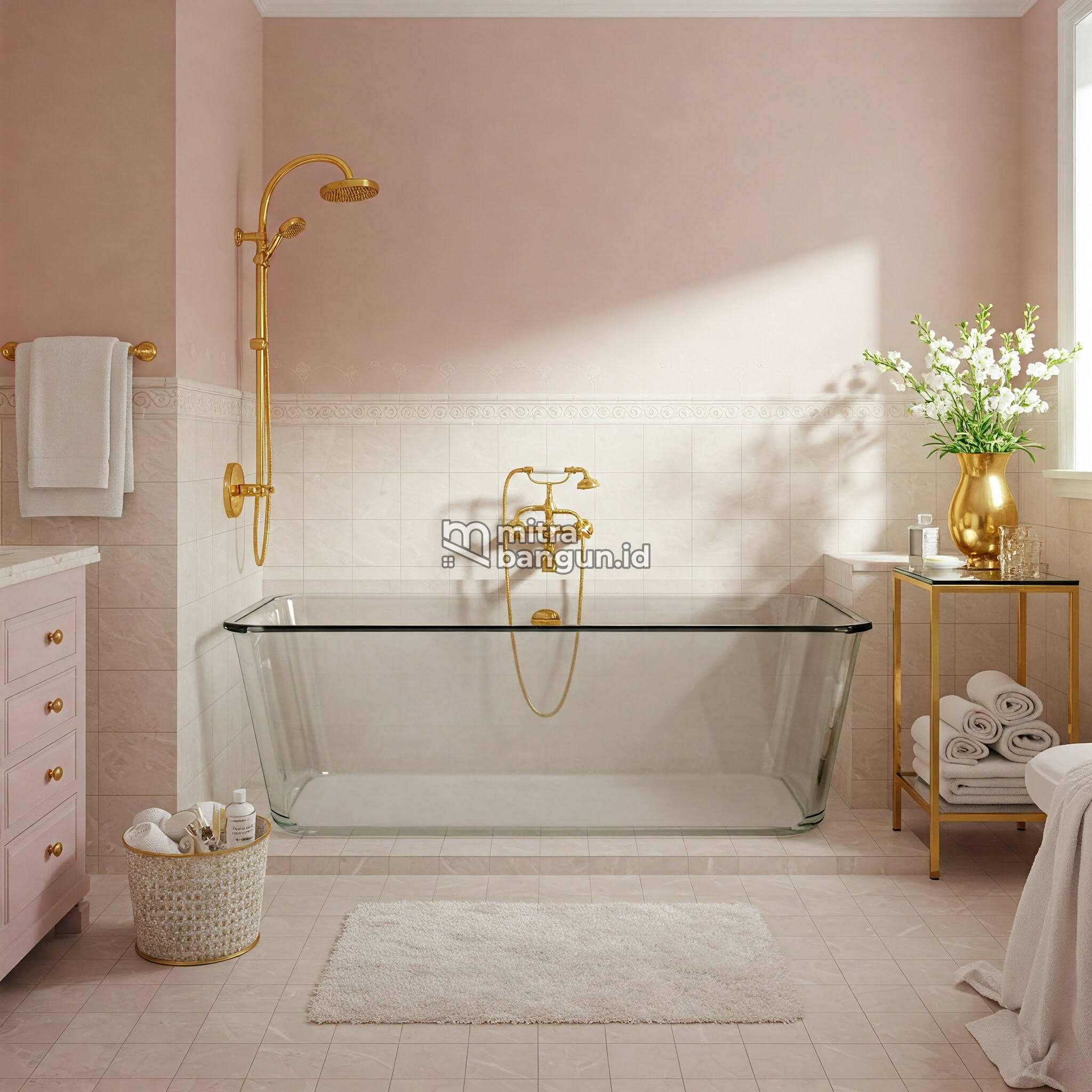 12 Model Bak Kamar Mandi yang Cocok Diterapkan di Rumah - Mitrabangun.id