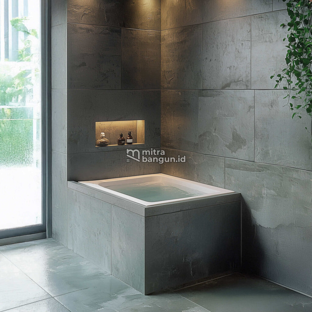 12 Model Bak Kamar Mandi yang Cocok Diterapkan di Rumah - Mitrabangun.id