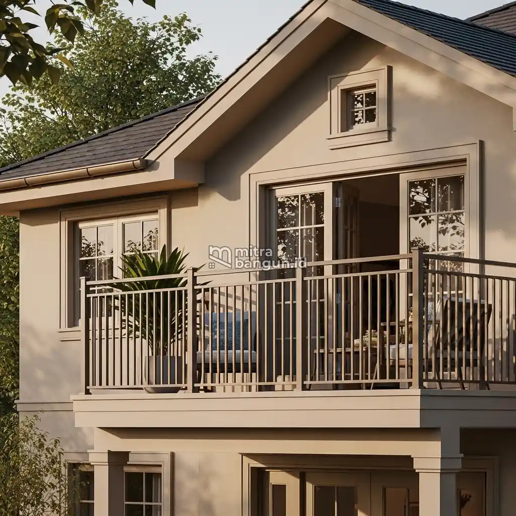 12 Contoh Pagar Balkon Minimalis Terbaru yang Menarik Dilihat ...
