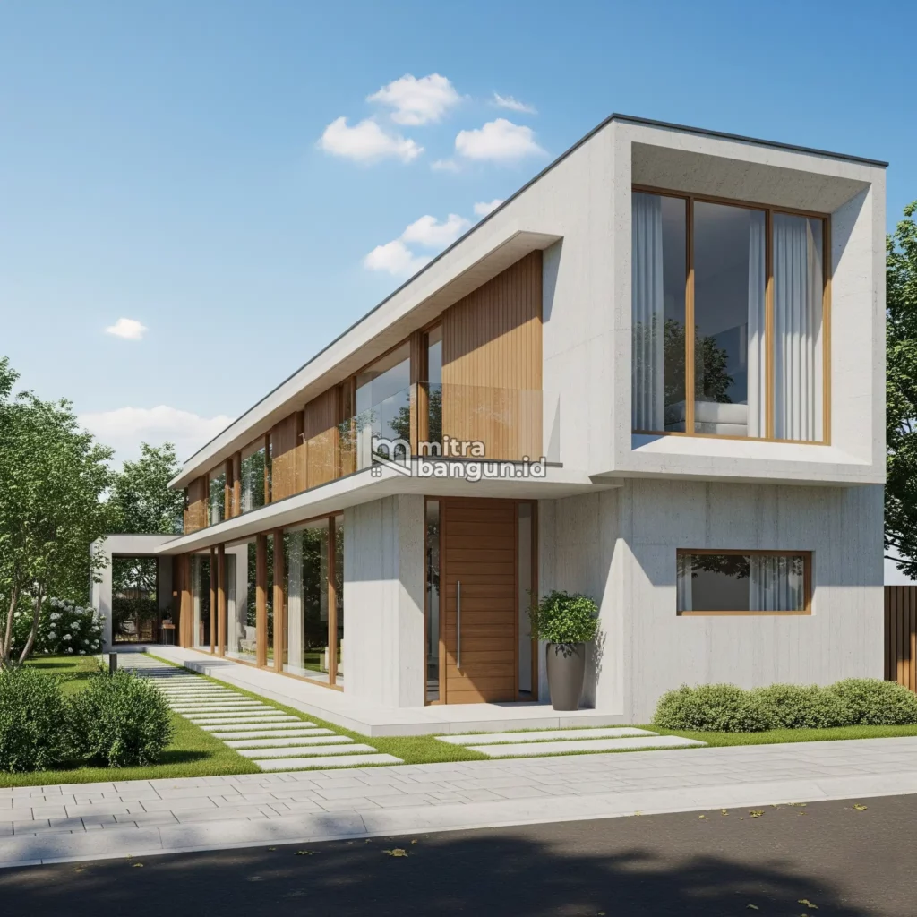 19 Desain Rumah Minimalis 3D Paling Baru dan "Fresh" 2026 - Mitrabangun.id