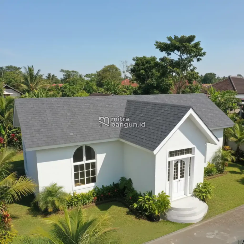 Bahas Pengertian dan 6 Contoh Atap Pelana untuk Rumah - Mitrabangun.id