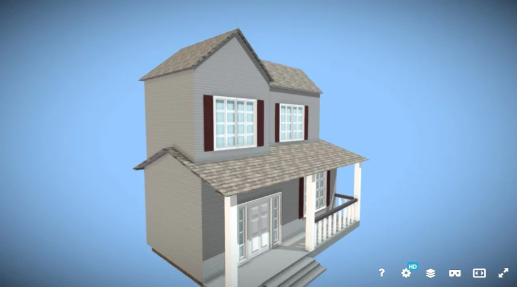 9 Desain Rumah 2 Lantai Terbaik 3D ala Kontraktor - Mitrabangun.id