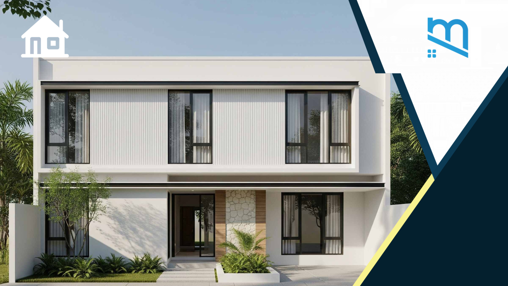 19 Desain Rumah Minimalis 3D Paling Baru dan "Fresh" 2025 - Mitrabangun.id