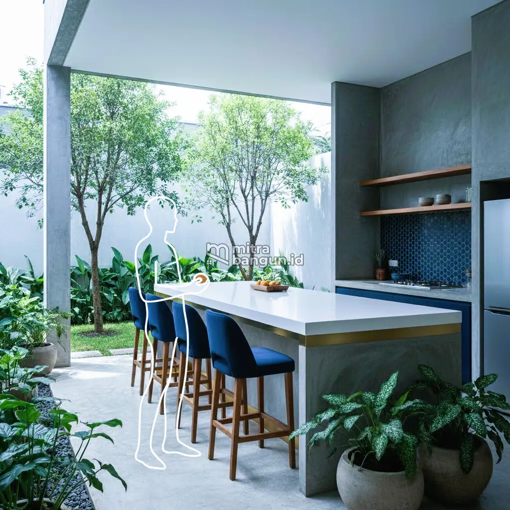 11 Inspirasi Gabungan Dapur dan Taman Belakang Rumah yang Bisa Naikkan ...