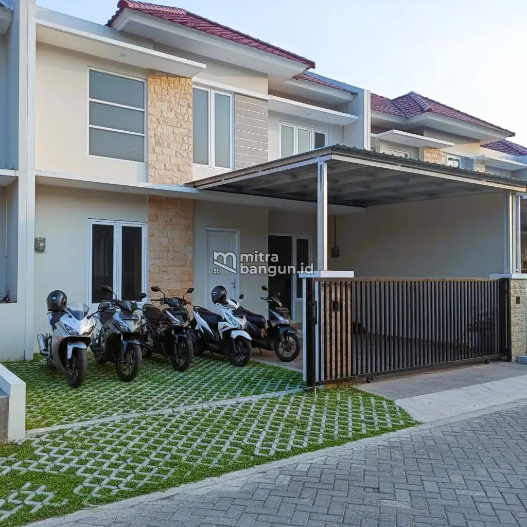 Inspirasi Desain 11 Parkiran Motor Di Rumah yang Minimalis - Mitrabangun.id